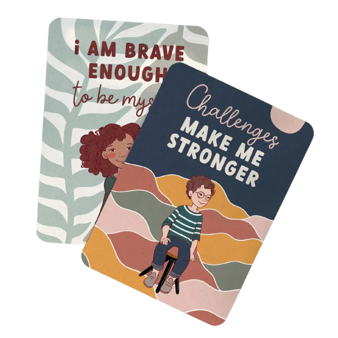 Anxiety Affirmation Cards for Kids | Emotional Regulation Cards – The ...