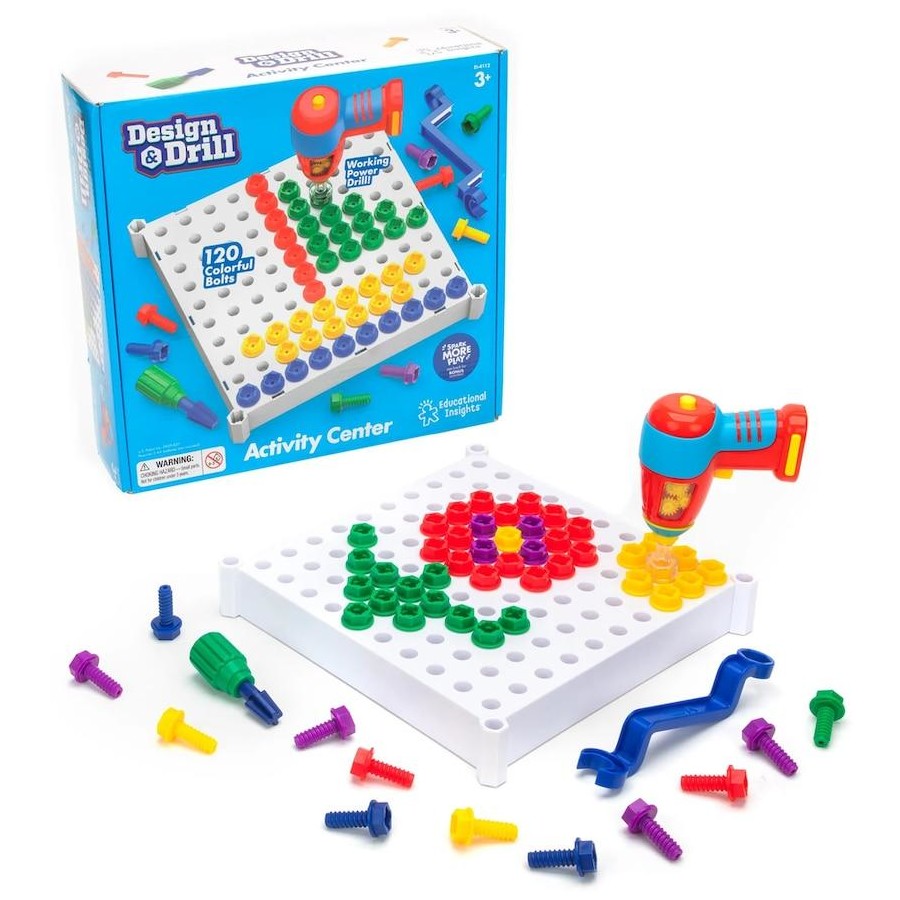 Design & Drill Activity Center | STEM Construction Toy for Kids – The ...