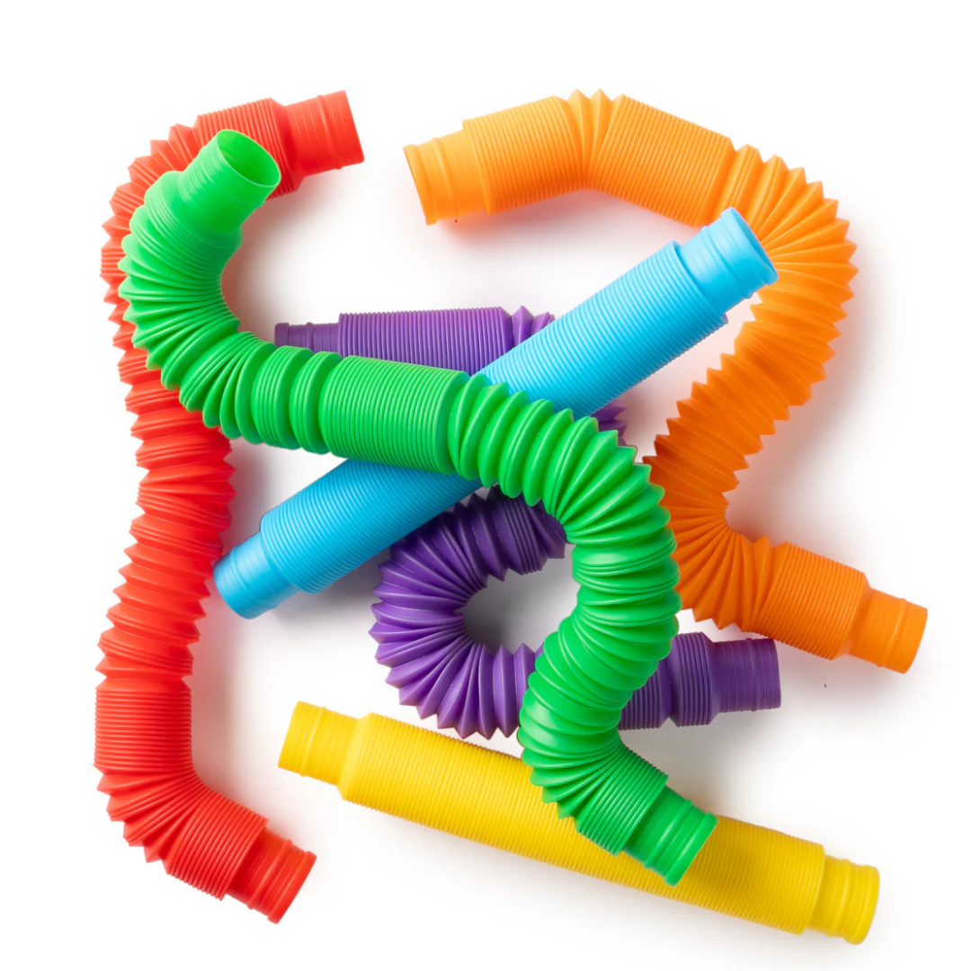 Rainbow Pull Pipe Fidget Toys | Sensory Regulation Tool – The Sensory Sloth
