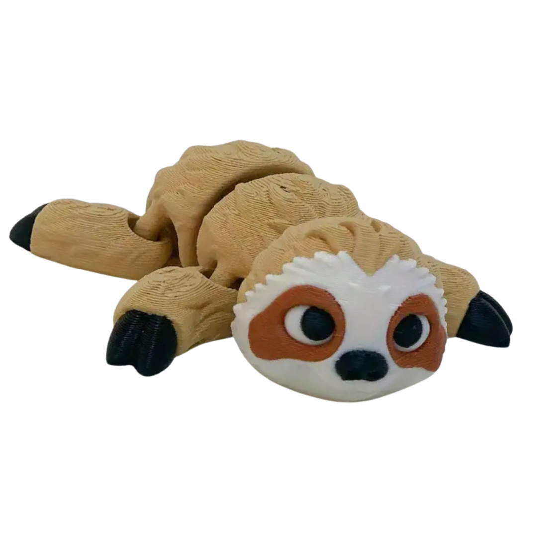 3D Printed Articulated Sloth Fidget Toy | ADHD Autism Tools – The ...