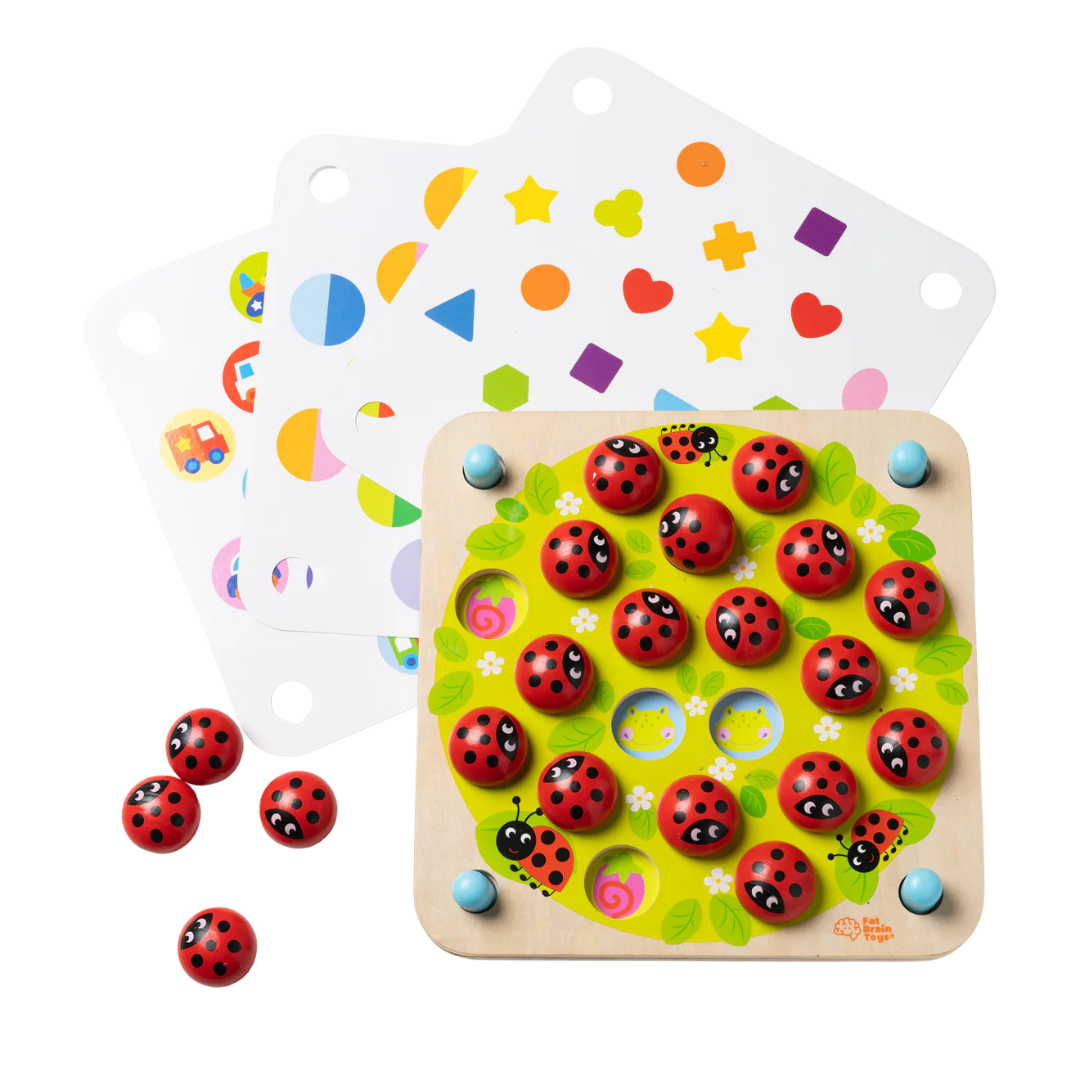 Ladybug Memory Educational Game | Wooden Puzzles for Kids – The Sensory ...