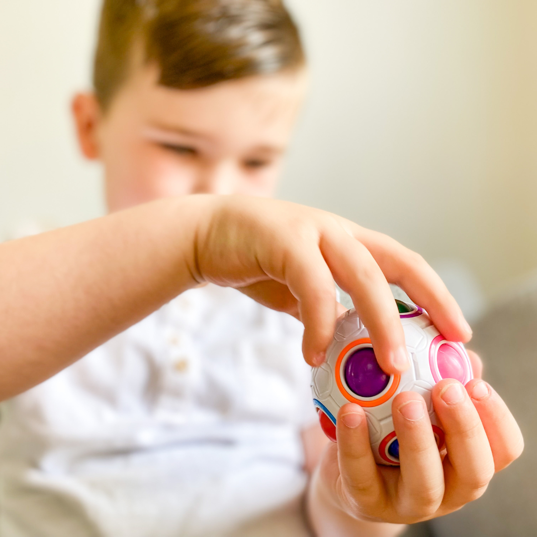 Rainbow Magic Ball Fidget Toy | Fidget Toy Shop Australia | Fidget Ball ...