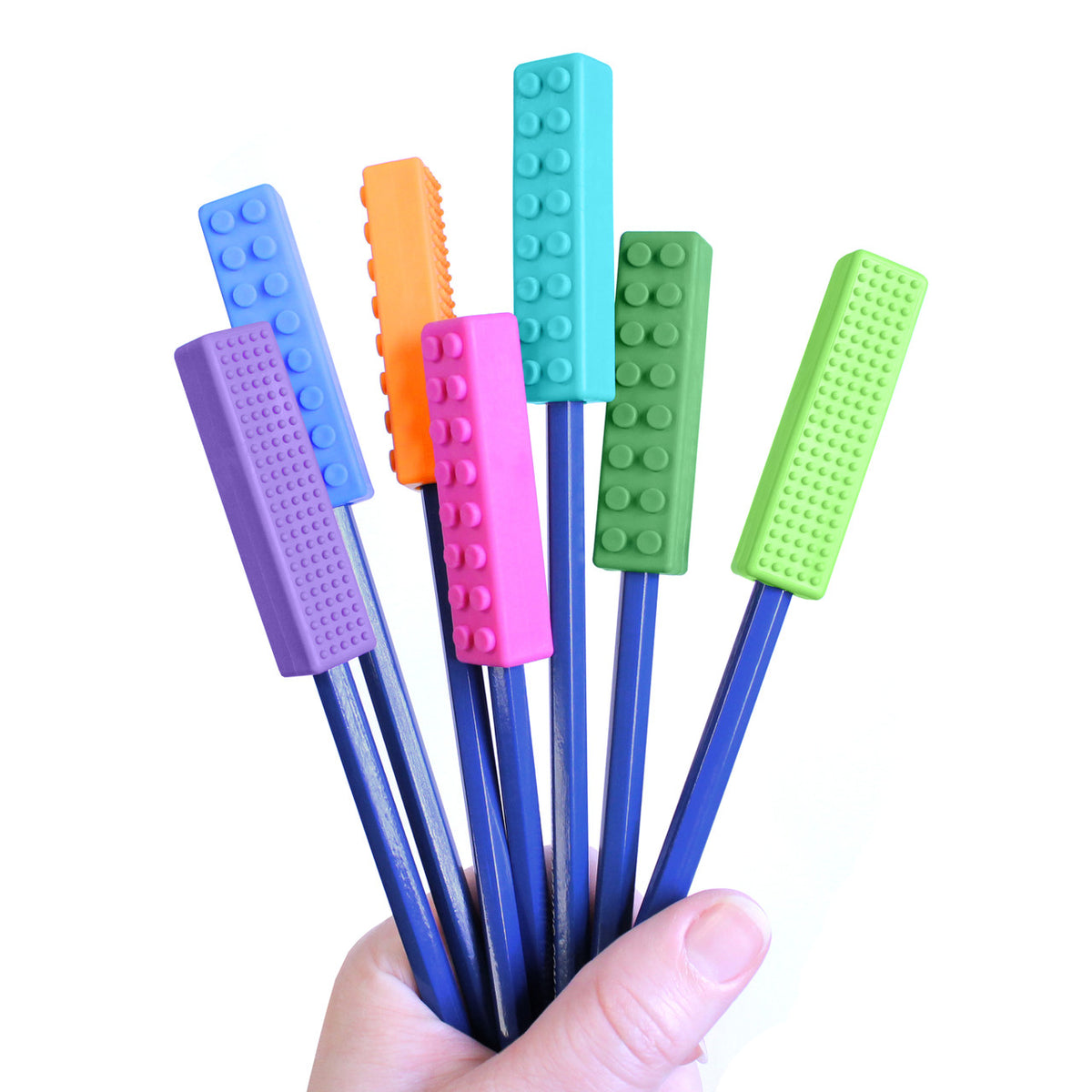 Chewable Pencil Topper ARK's Lego Brick | Chew Tool Autism Australia ...