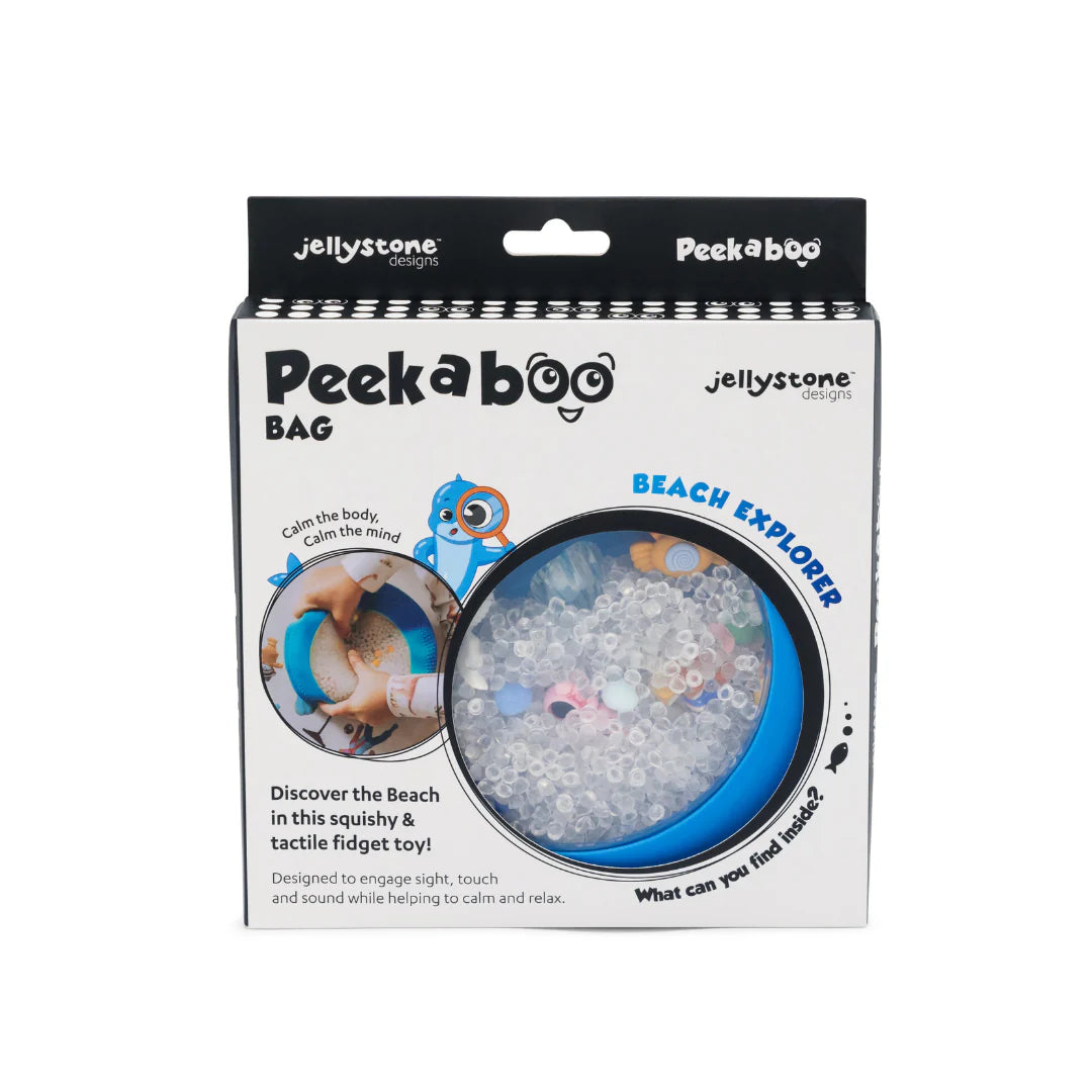 Jellystone Peekaboo Sensory Play Bag | Baby Toddler Gift | Sensory Toy ...