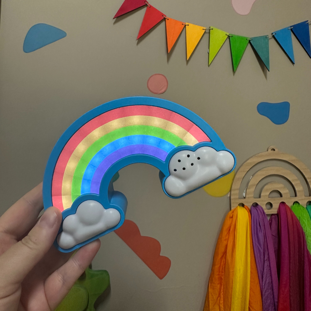 Rainbow Visual 15 min Countdown Timer | Transition Timer ADHD Autism ...