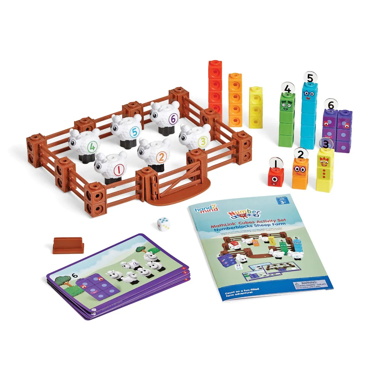 MathLink Cubes Activity Set- Numberblocks Sheep Farm | STEM Game – The ...