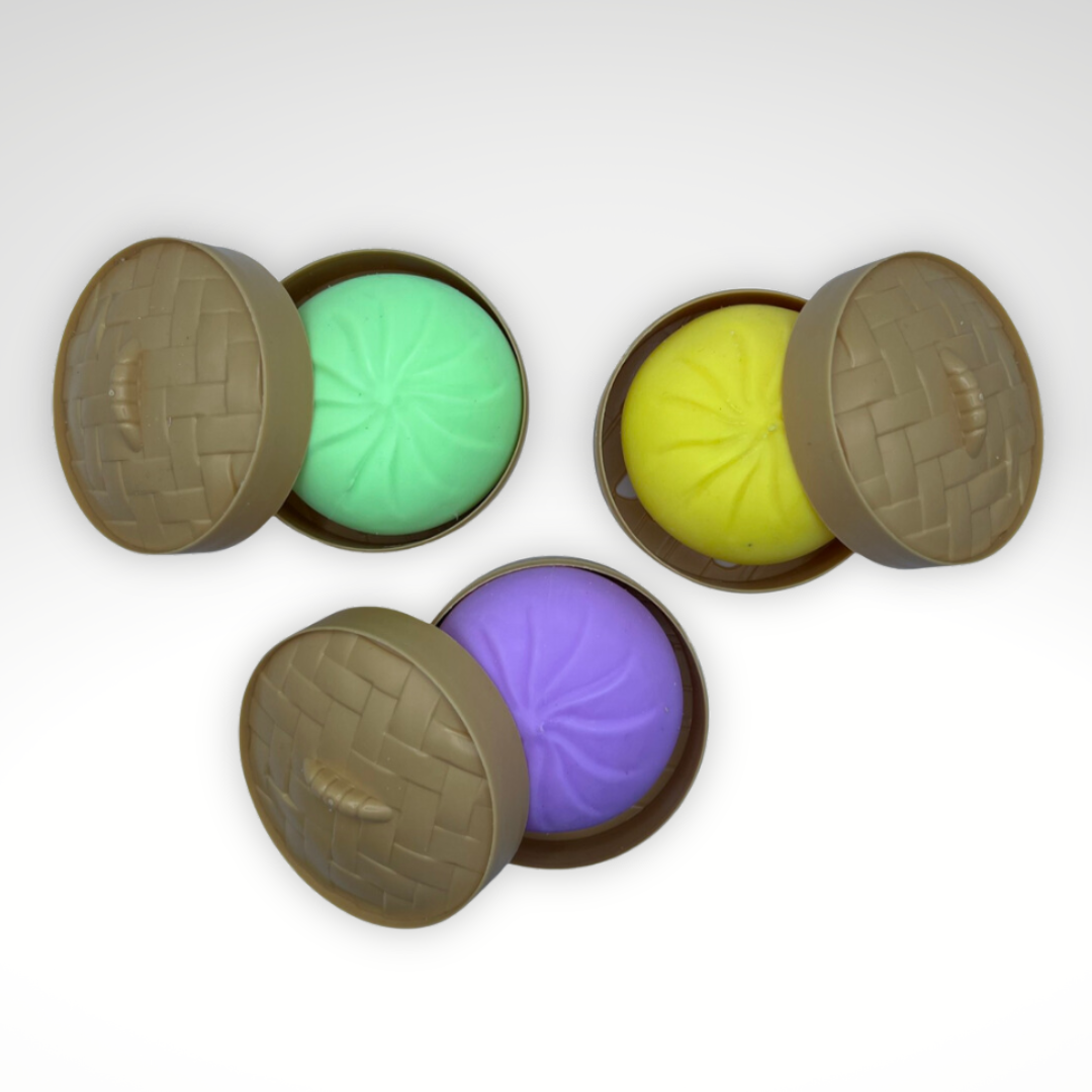 Squeeze & Squish Steamed Bun Fidget Toy | Fidget Toy Shop Australia ...